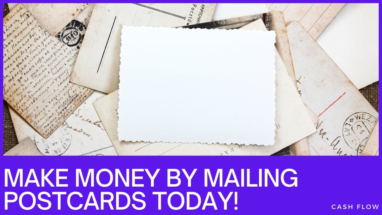 Make Money Mailing Postcards - YouTube