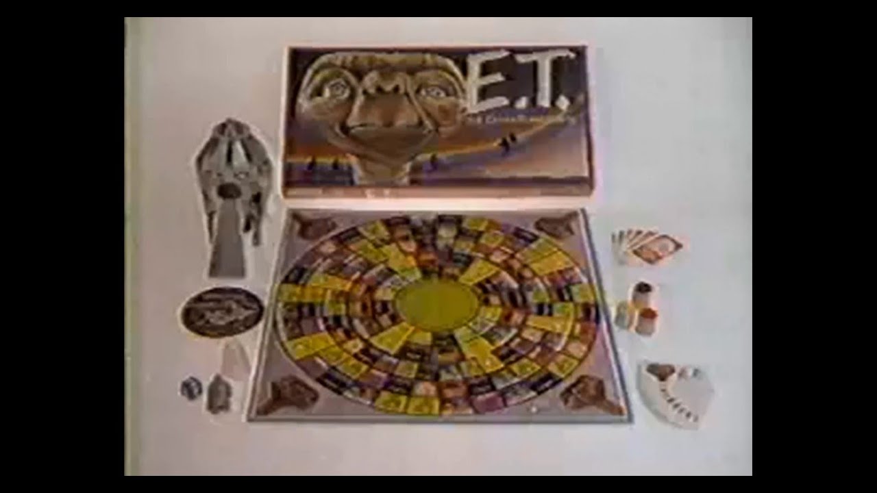 E.T. The Extra-Terrestrial: Parker Brothers board game (commercial ...