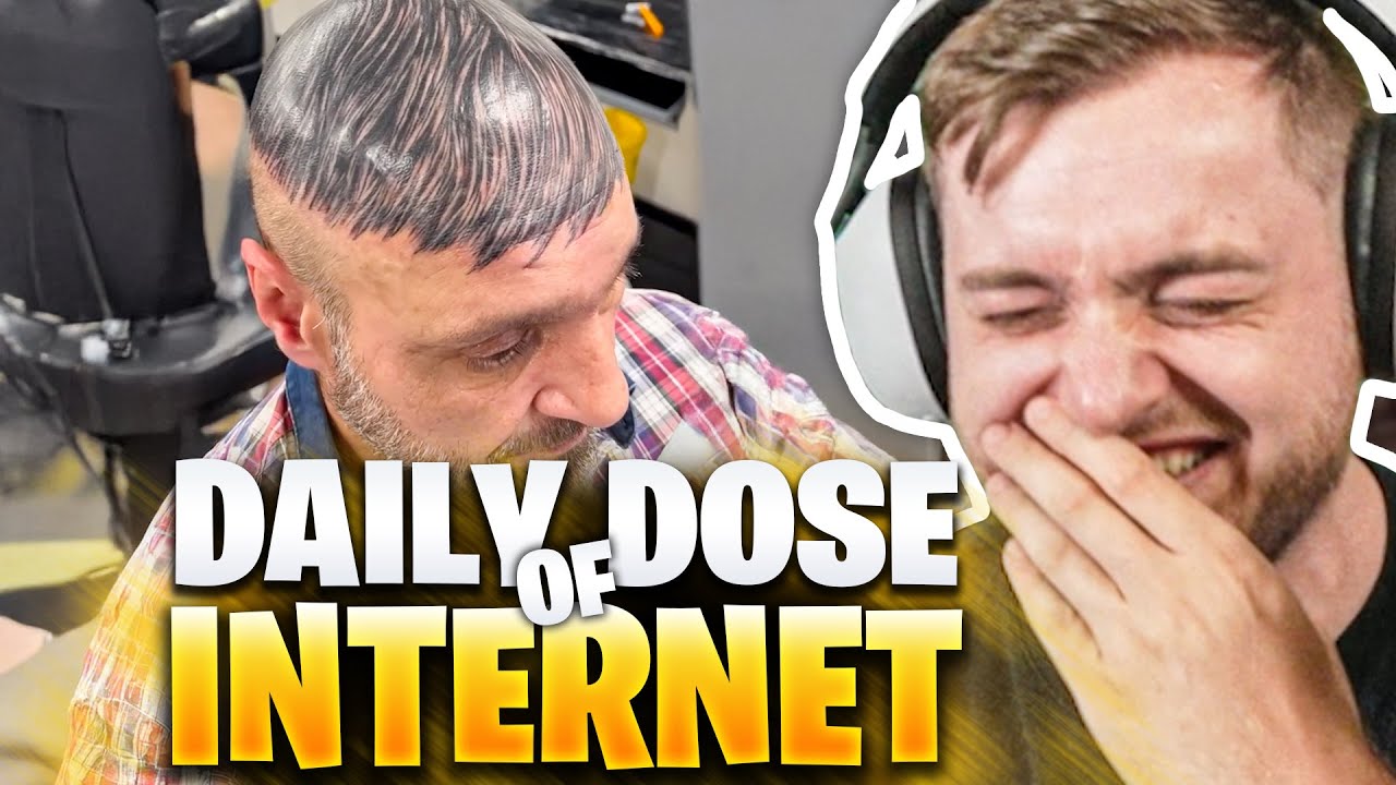 😍😂Die BESTE FRISUR der WELT im Daily DOSE of INTERNET! | Trymacs Stream ...