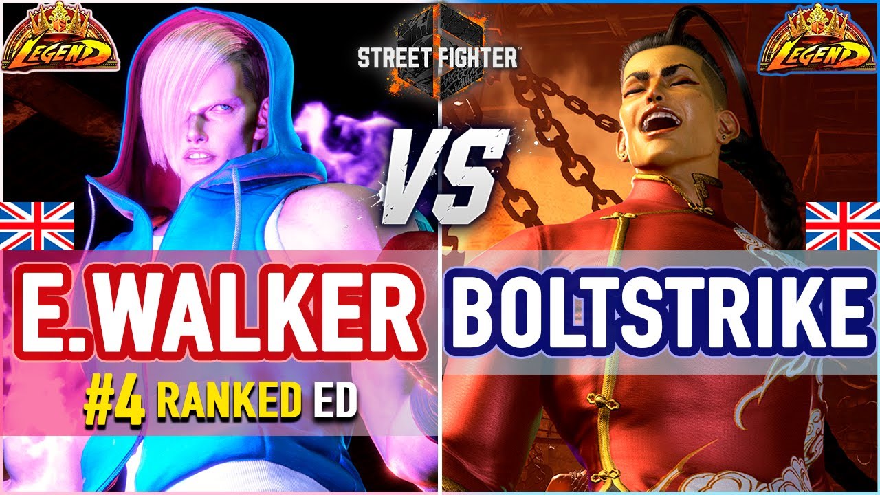 SF6 🔥 Ending Walker (Ed) vs Boltstrike (Jamie) 🔥 SF6 High Level ...