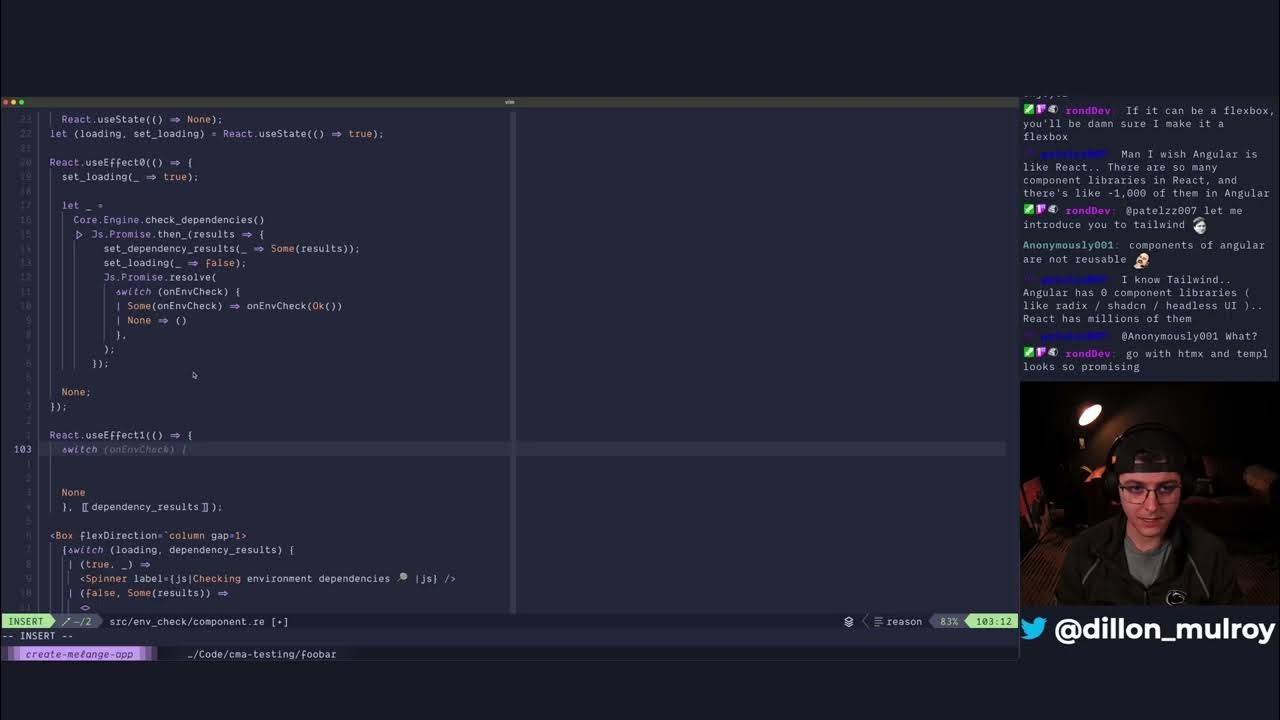 OCaml & Coffee 🐫☕️ We're building a CLI with React & OCaml ⚛️ 12/14/23 - YouTube