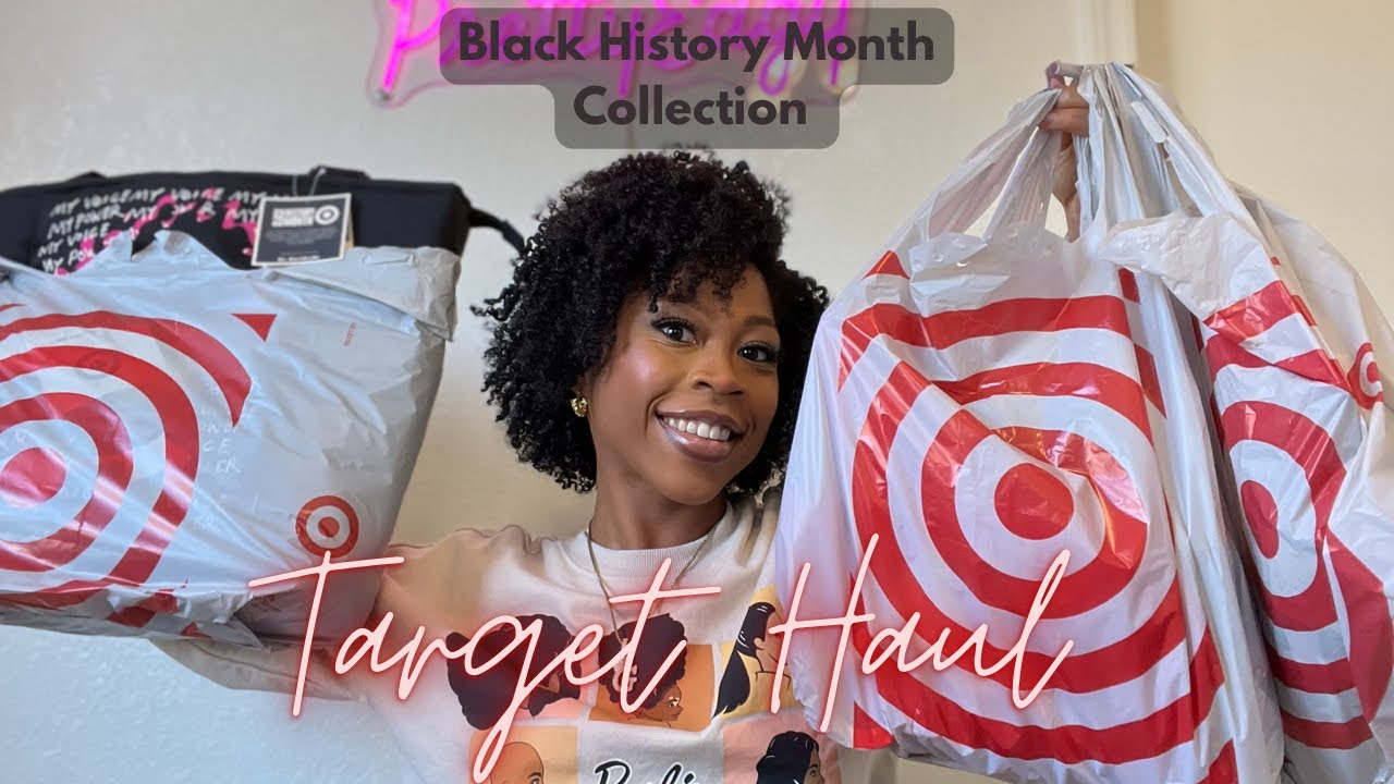 Target Shopping Haul | Black History Month Collection - YouTube