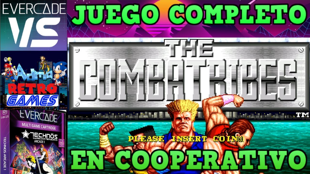 THE COMBATRIBES - JUEGO COMPLETO EN COOP | Evercade Technos Arcade ...