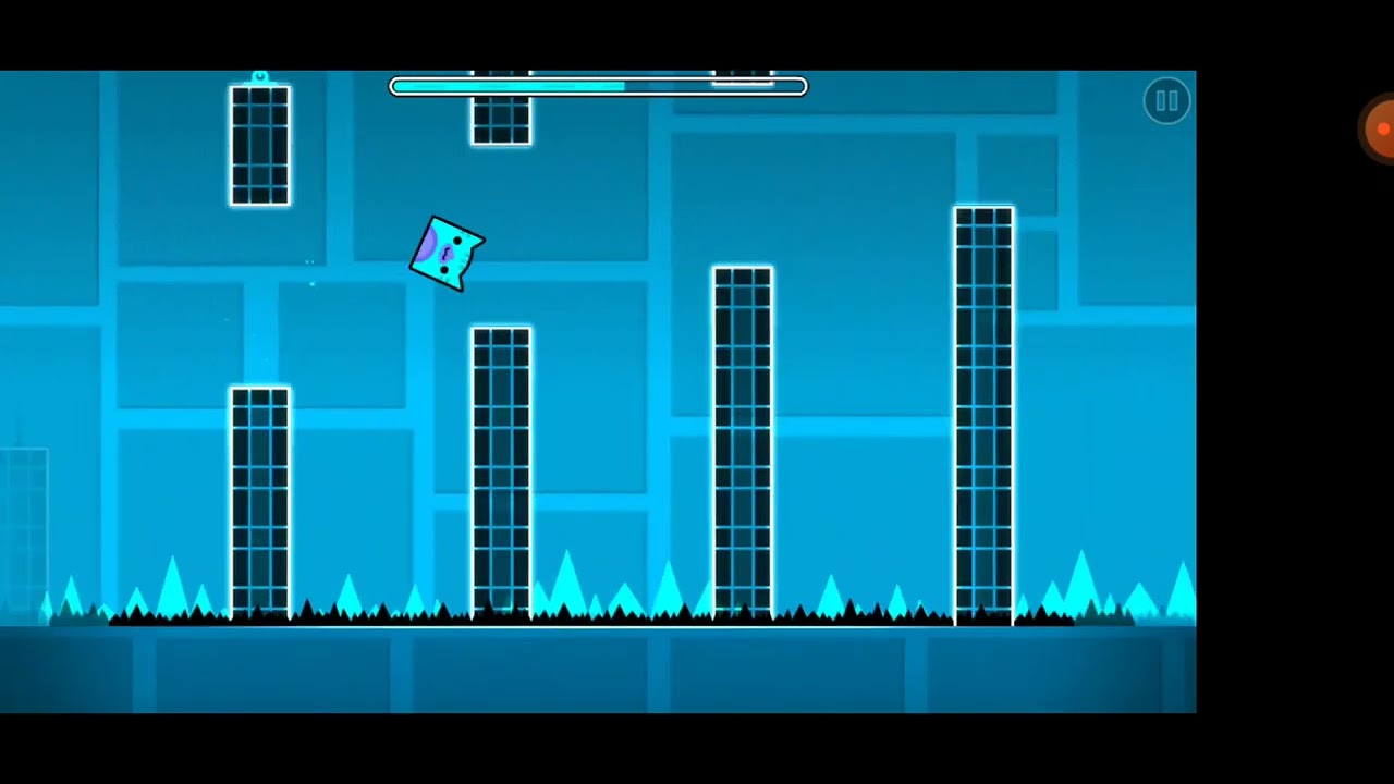 geometry dash 3 nivel(GEOMETRY DAHS) - YouTube