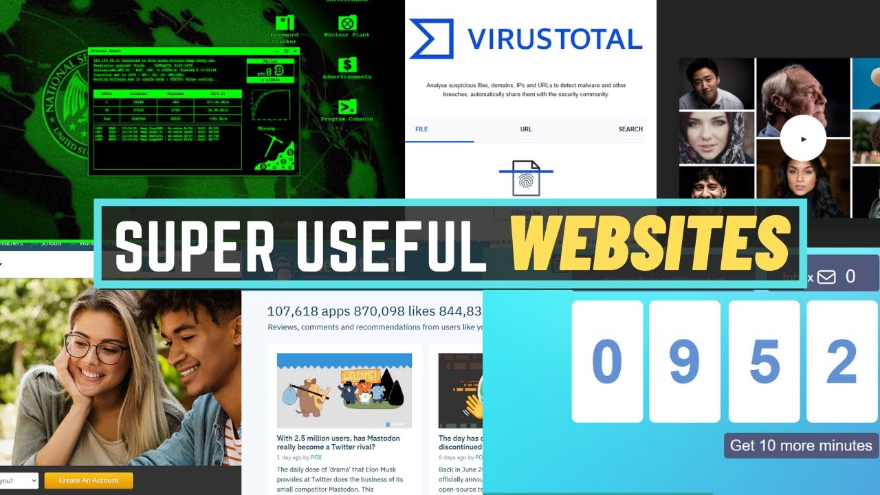Make Your Life Easy by these Useful Websites | Most Useful Websites on ...