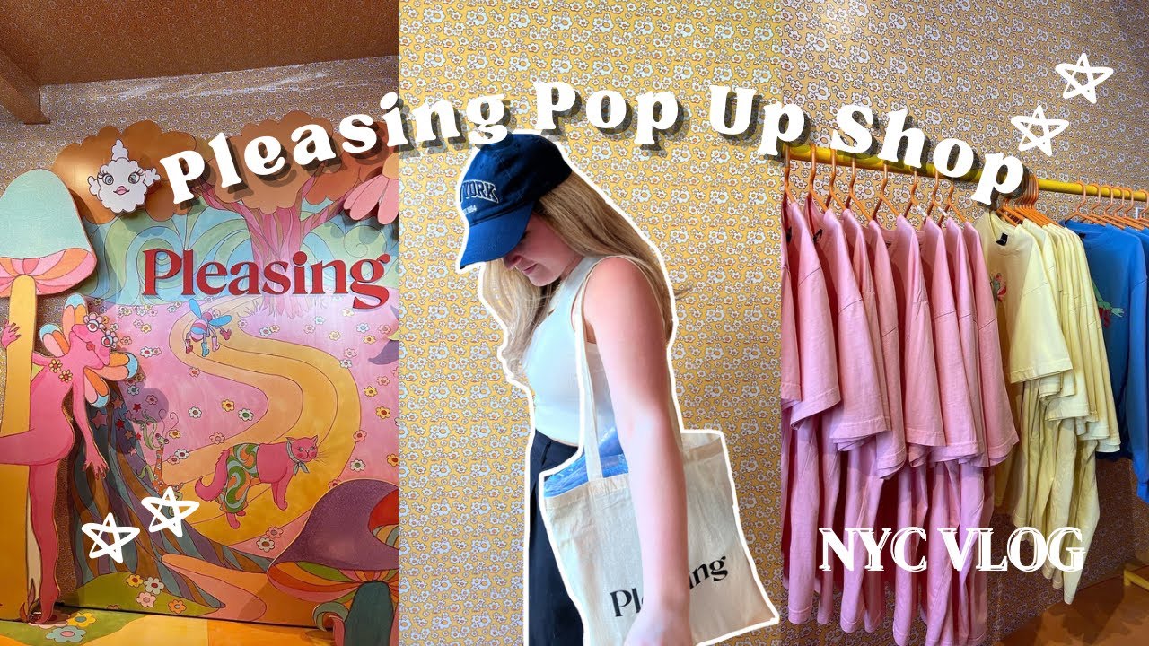 Harry Styles Pleasing Pop-Up Shop | NYC VLOG - YouTube