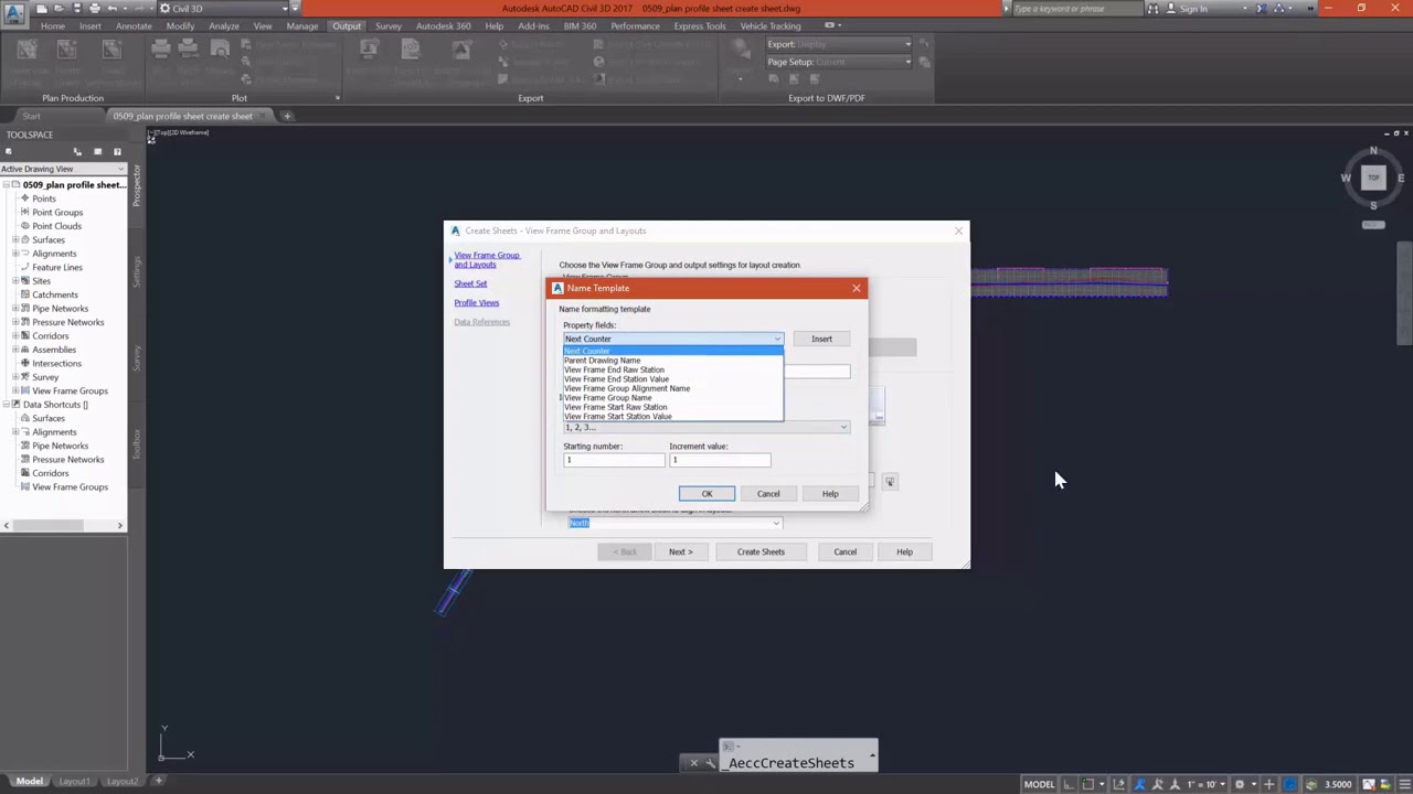 Autocad Civil 3D:- Lesson 5.8: Plan and profile sheets - YouTube