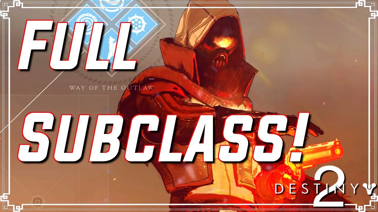 Destiny 2 Beta: Gunslinger Hunter | FULL John Wayne Subclass! - YouTube