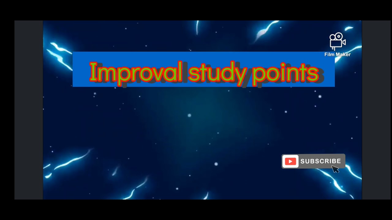 welcome to Improval study points - YouTube