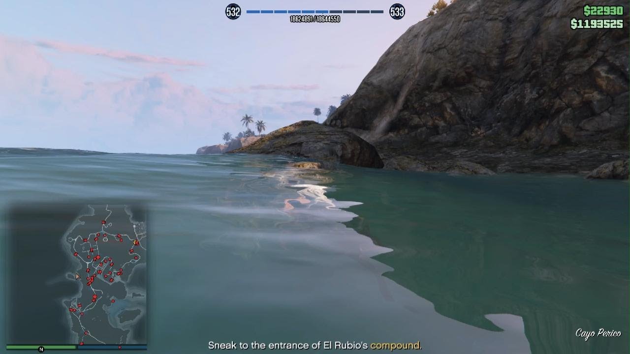 Sneak to The Entrance of El Rubio's Compound - GTA Online - YouTube