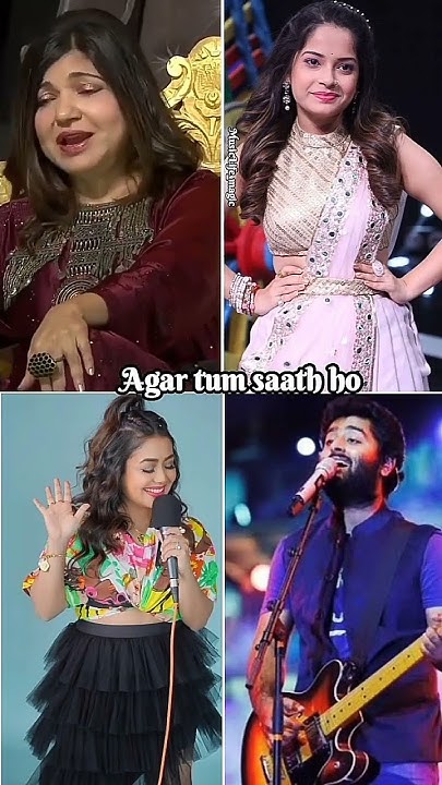 Agar tum saath ho | Arunita Vs Arijit singh Vs Neha kakkar #youtubeshorts #viral - YouTube