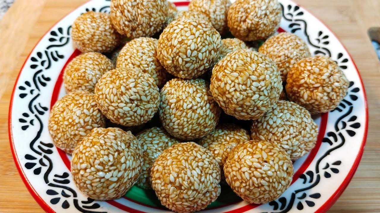 তিলের নাড়ু রেসিপি | Tiler Naru | Sesame Seeds Laddu | লক্ষ্মী পুজো ...