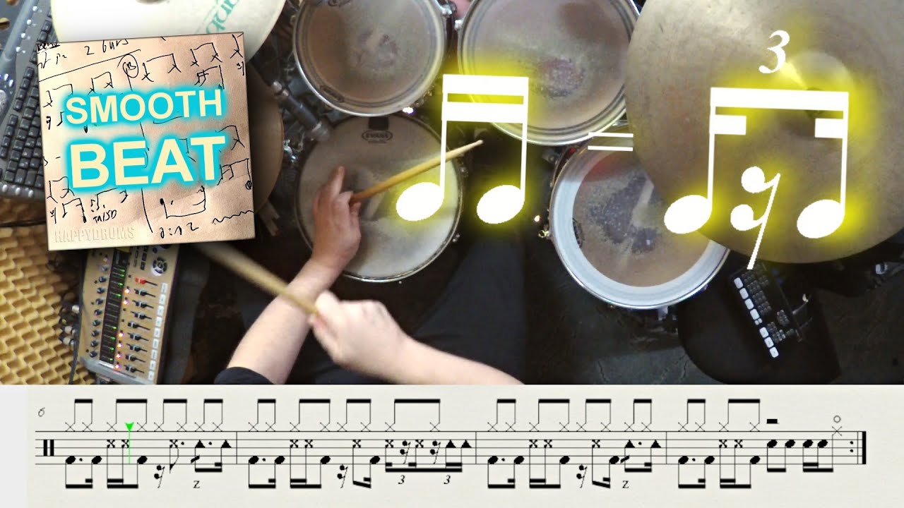 Pop Rock Swing Groove | Drum Set Example - Smooth Beat | Watch & Learn - YouTube