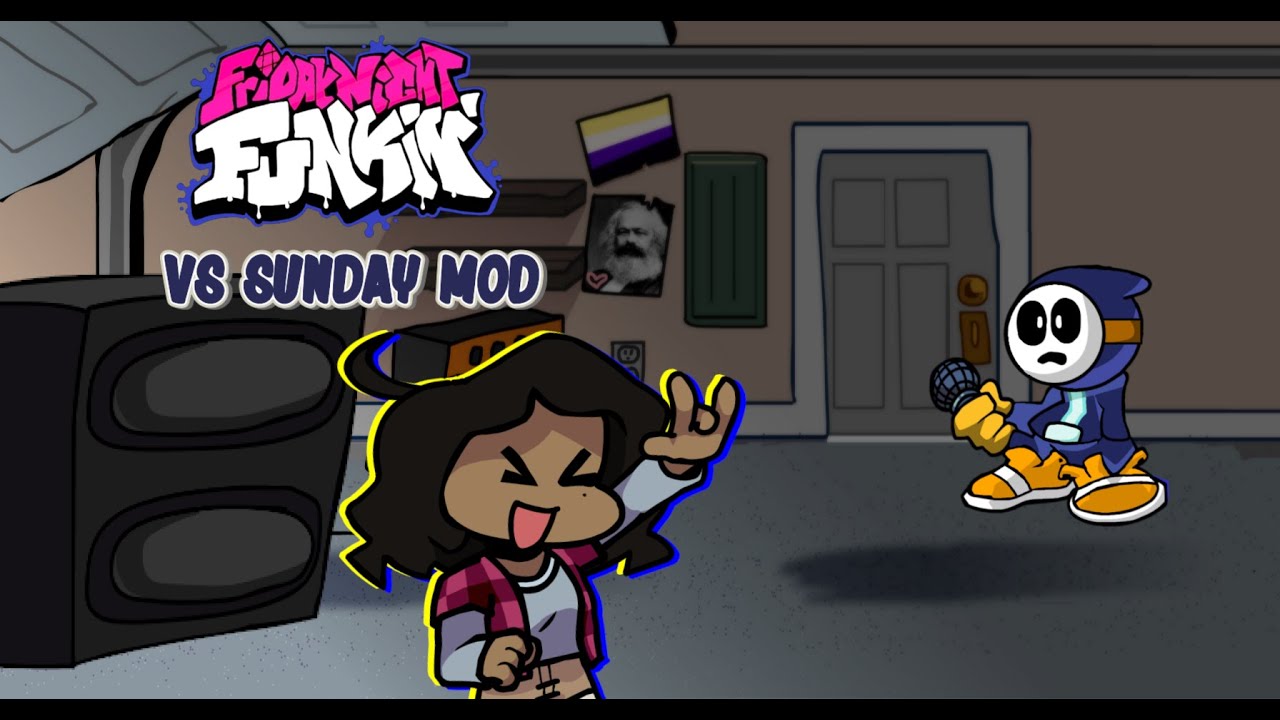 Friday Night Funkin' - VS Sunday Mod Remastered Gameplay [EPILEPSY ...