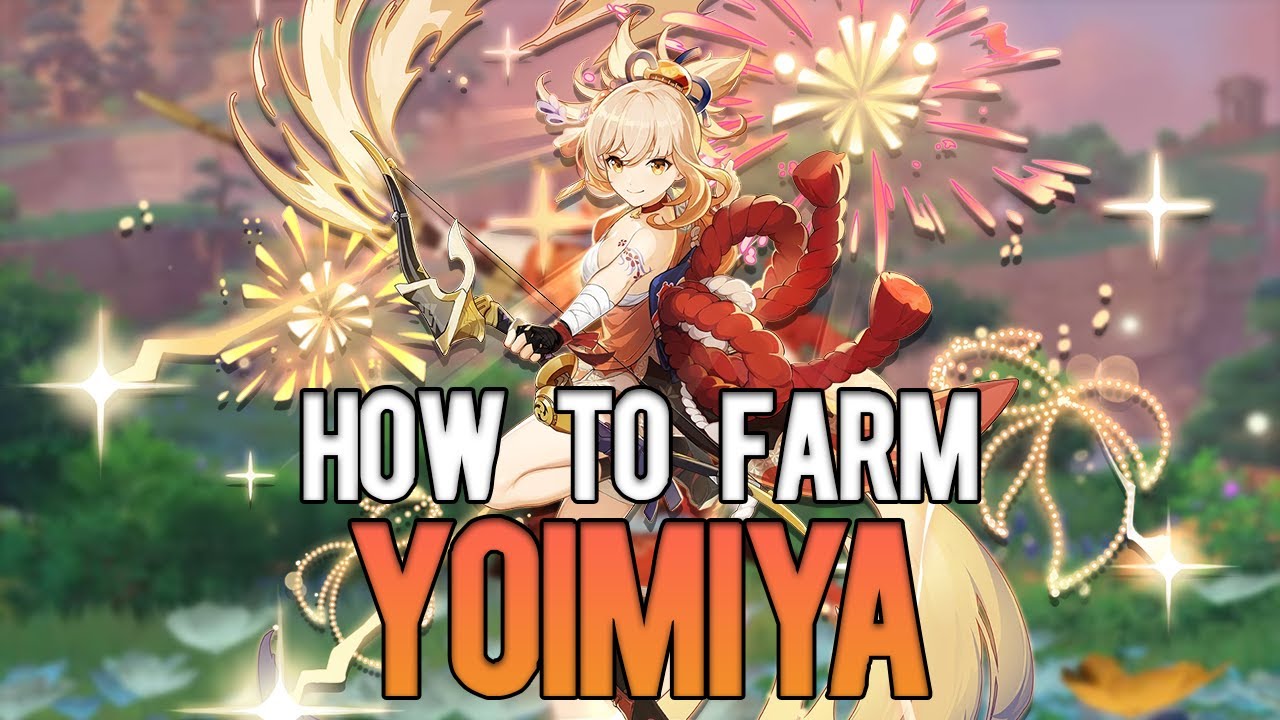 Yoimiya Farming Guide in 2 MINUTES !!! How to Prepare for 2.8 - Genshin ...
