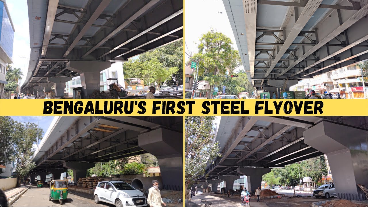 Shivananda Circle steel flyover | Bengaluru's first steel flyover - YouTube