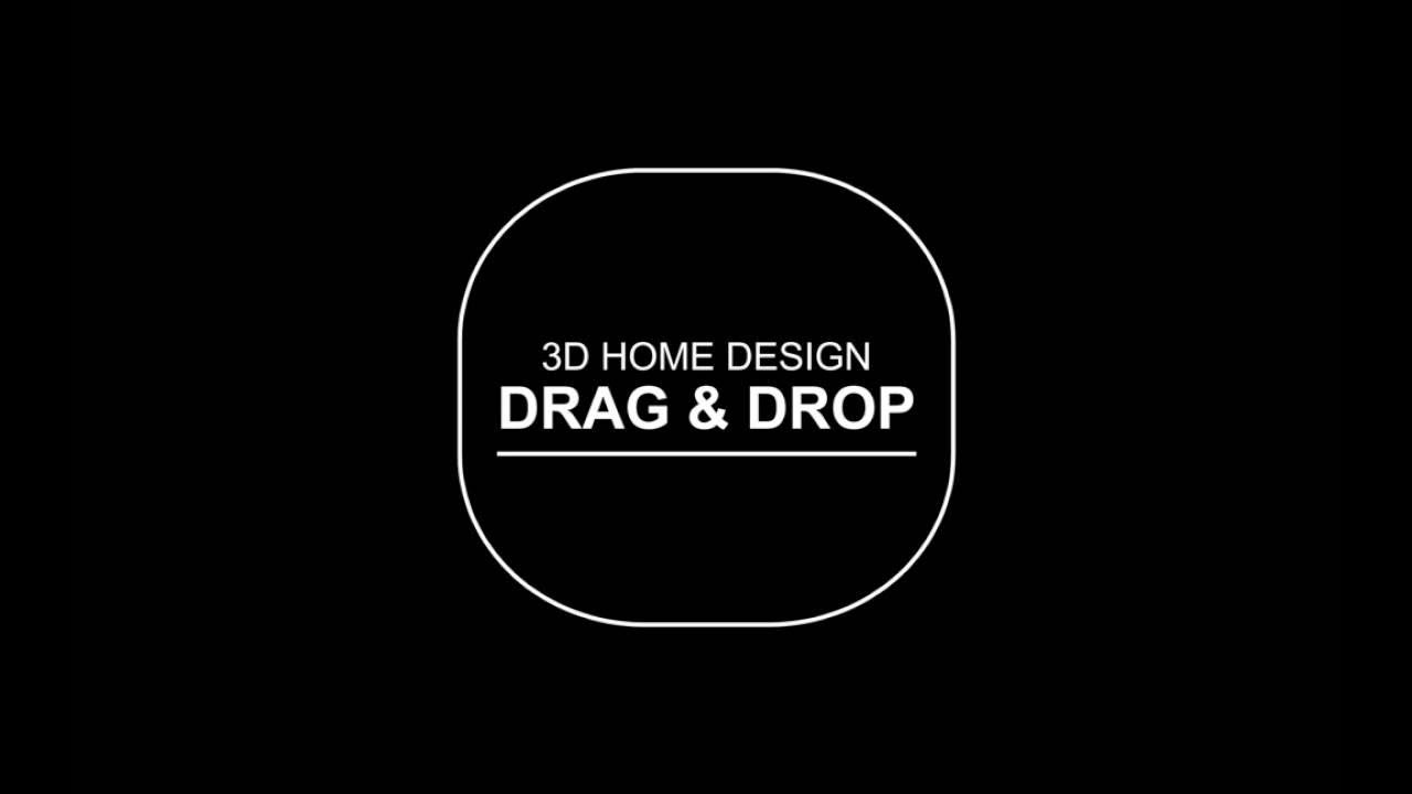 5 - Drag and Drop : 3D Home Designer Software - YouTube
