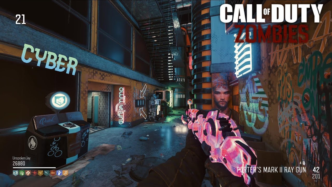 FULL EASTER EGG ON Cyber Call Of Duty Black Ops 3 - YouTube
