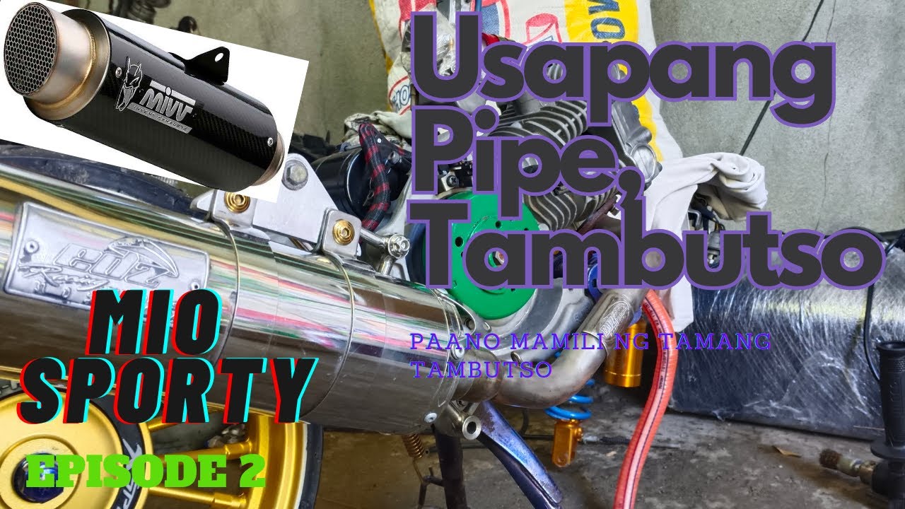 Usapang Tambutso o Muffler (ibat-ibang pipe) - Paano maglinis ng ...