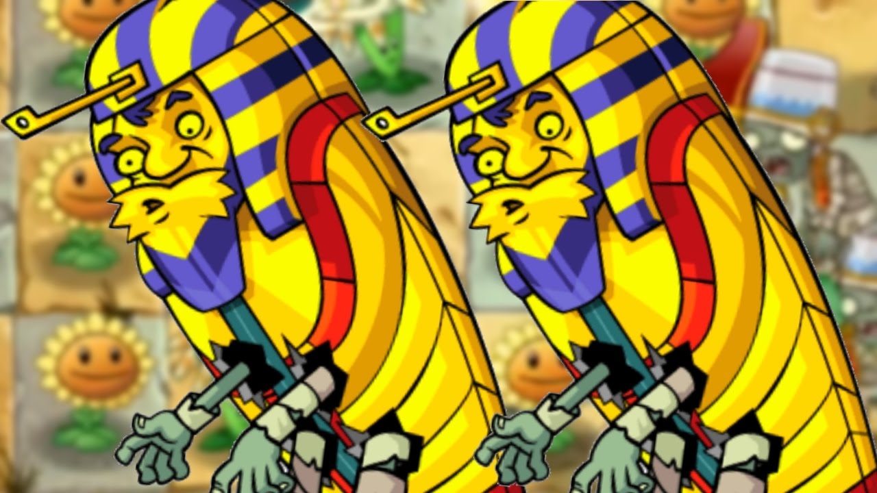 Plants vs Zombies 2: PHAROAH ZOMBIE vs PLANTS!! (ANCIENT EGYPT Gameplay ...