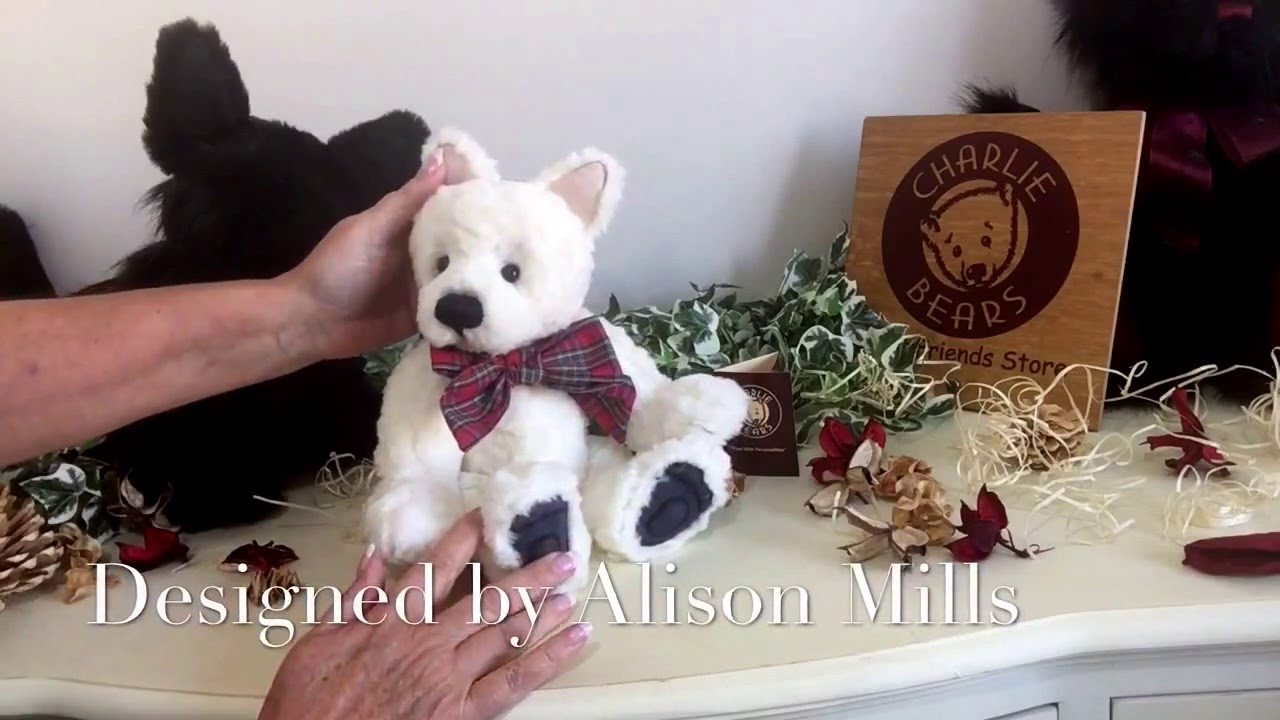 Charlie Bears Best Friend the Puppy Dog CB161524S - YouTube