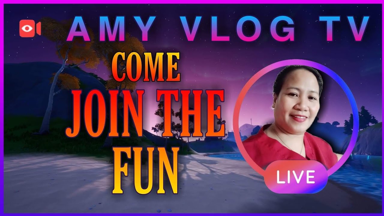 Come And Join In My Live Stream - YouTube