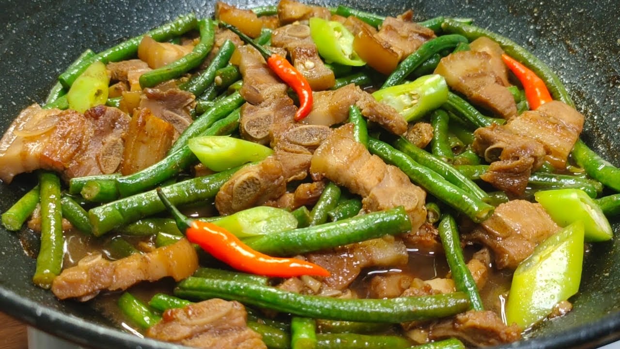 Ganito naman ang subukan mong iluto sa Sitaw mapapa extra rice ka sarap ...
