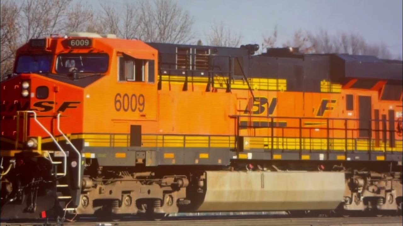 Bnsf 6009 needs to be repainted into H3 paint scheme soon enough. - YouTube
