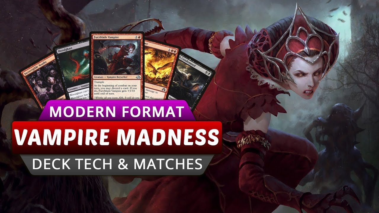 Vampire Madness Modern Deck Tech and Matches - YouTube
