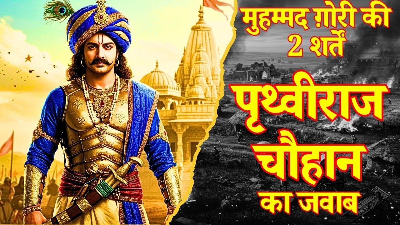 Prithviraj Chauhan vs Muhammad Ghori | तराइन युद्ध से पहले का अल्टीमेटम ...