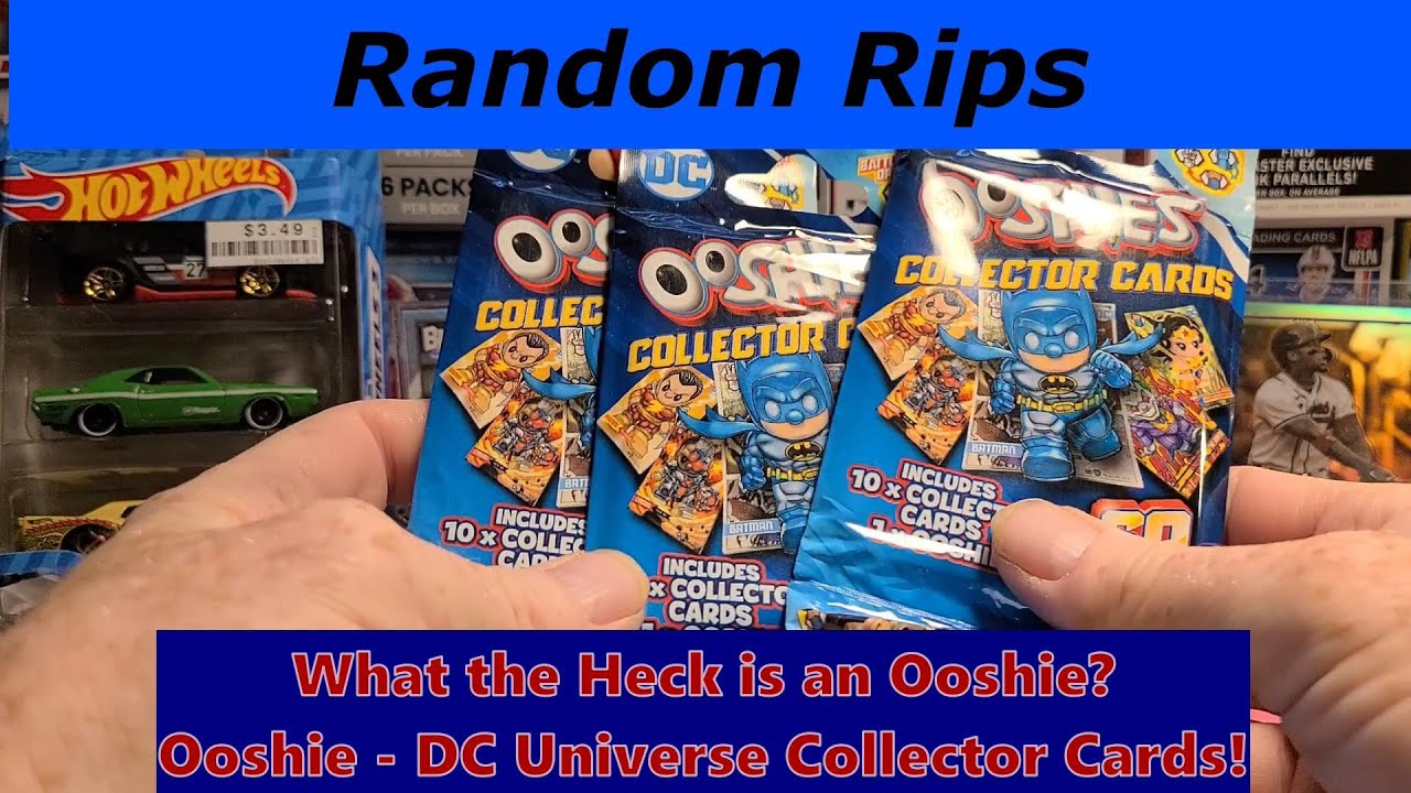 HOT! Ooshies - DC Universe Game Cards - YouTube