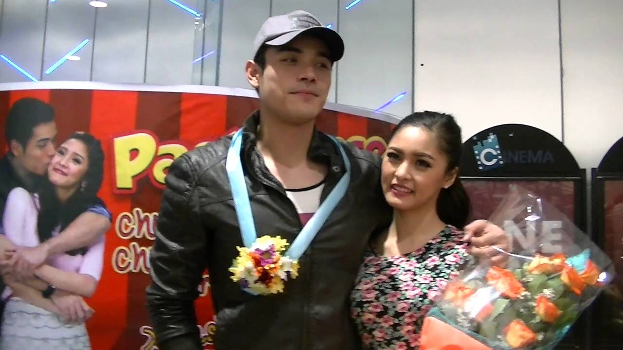 KIMXI Xian Lim & Kim Chiu attends Xianshine Lovers Blockscreening for ...