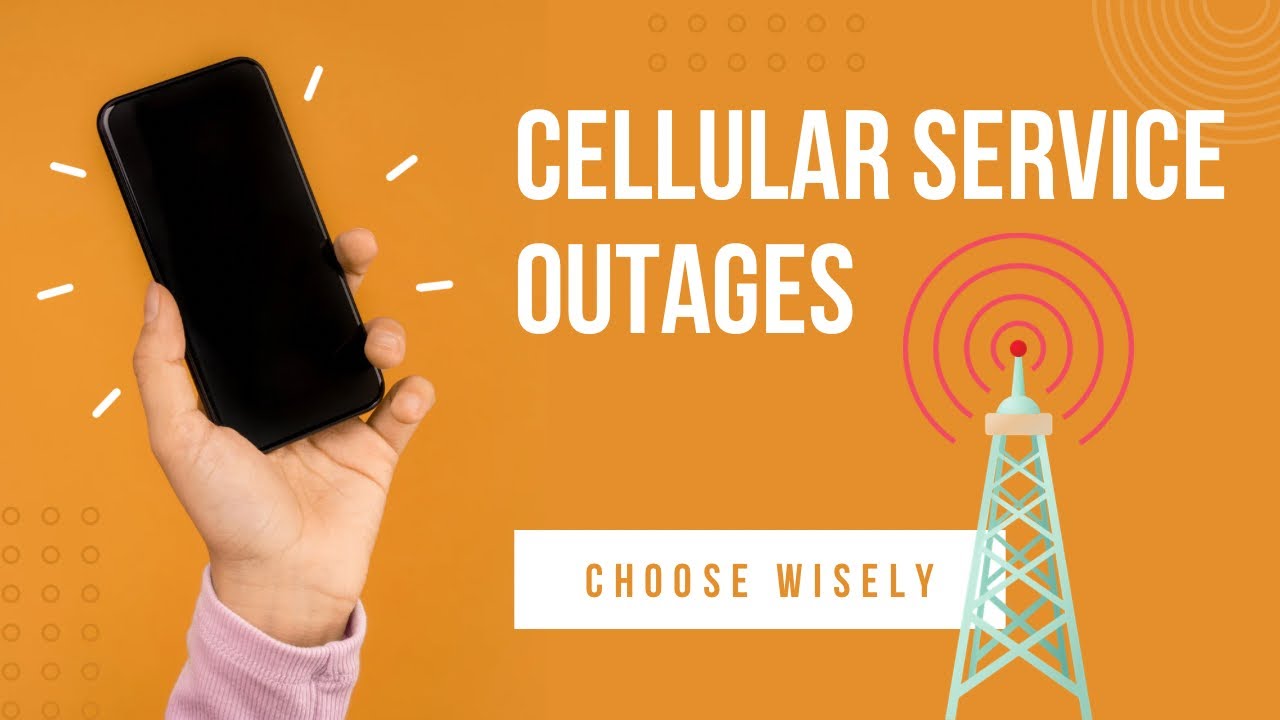 Cellular Outage is NOT by location or Carrier! - YouTube
