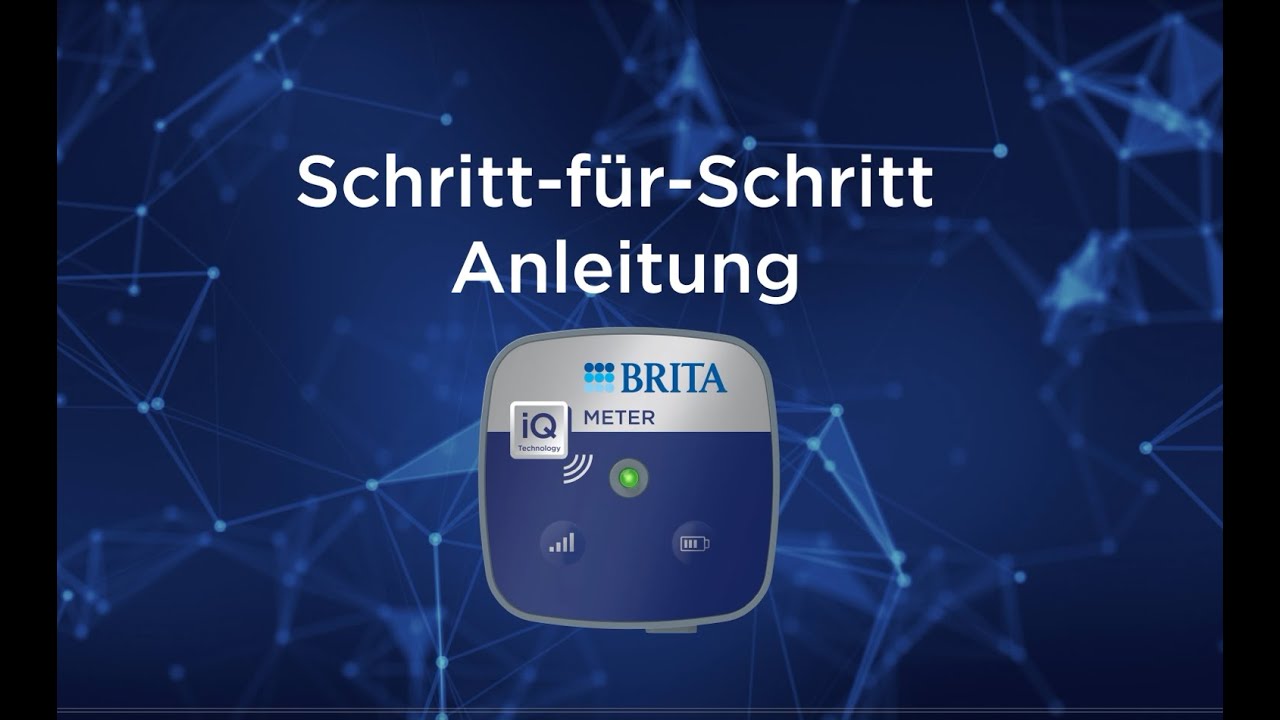 BRITA IQ Meter: Installation - YouTube
