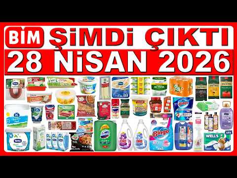 BİM 28 NİSAN 2026 | TOZ DETERJAN & SIVI DETERJAN & TEMİZLİK ÜRÜNLERİ BİM KAHVALTILIK | BİM AKTÜEL