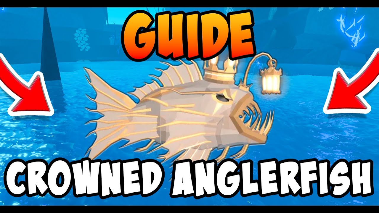 COMMENT AVOIR LE SECRET CROWNED ANGLERFISH SUR FISCH ROBLOX ! - YouTube