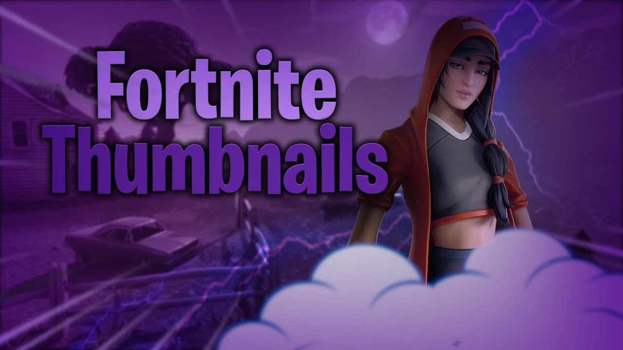 How to make Fortnite Thumbnails! [Quick&Easy] PhotoShop - YouTube