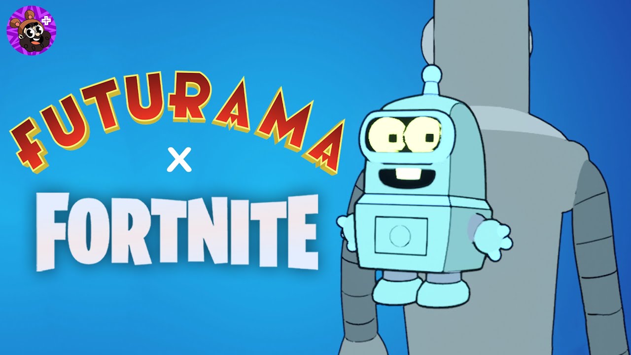 LA MEJOR MOCHILA Y LA MEJOR SKIN de FUTURAMA x FORTNITE [COMBOS BENDER ...