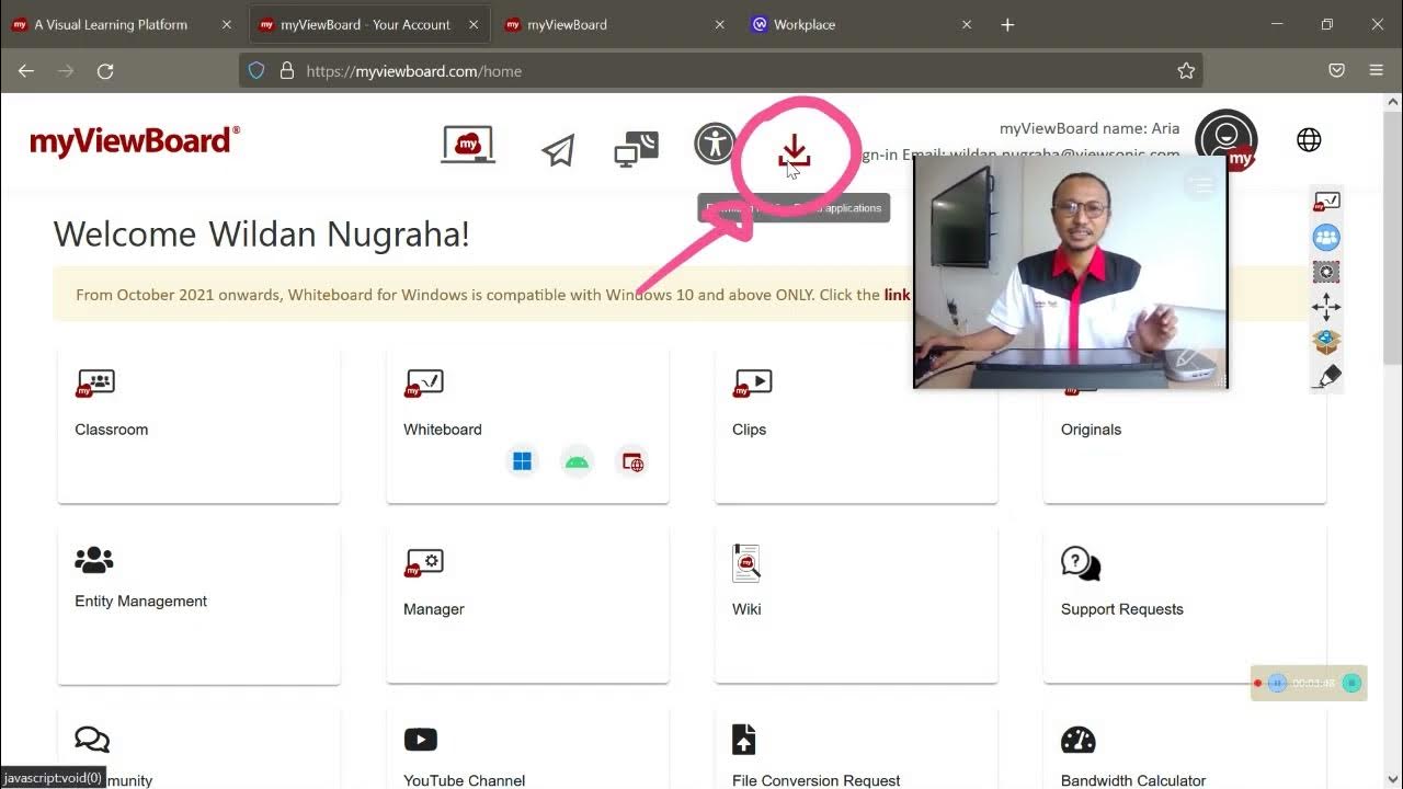 Getting Started with MyViewBoard - YouTube