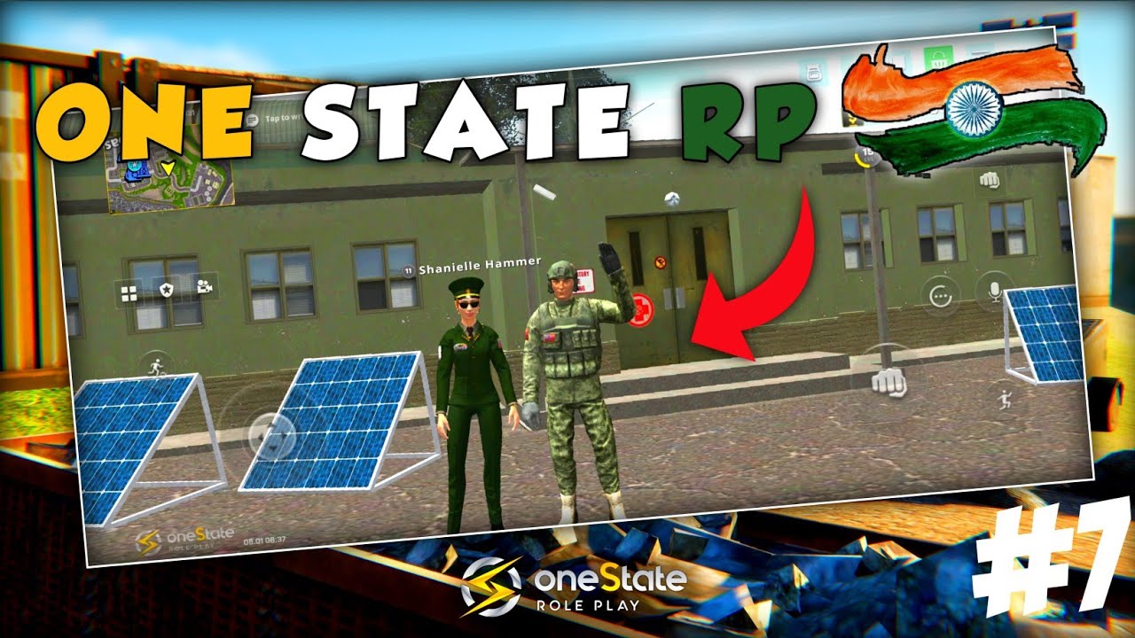 HOW TO ENTER SECRETLY 🤫 IN ARMY BASE IN ONE STATE RP | One State RP ...