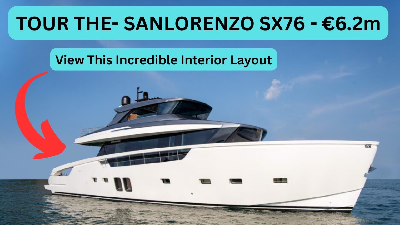 Full Tour of the New San Lorenzo SX76 Yacht - YouTube