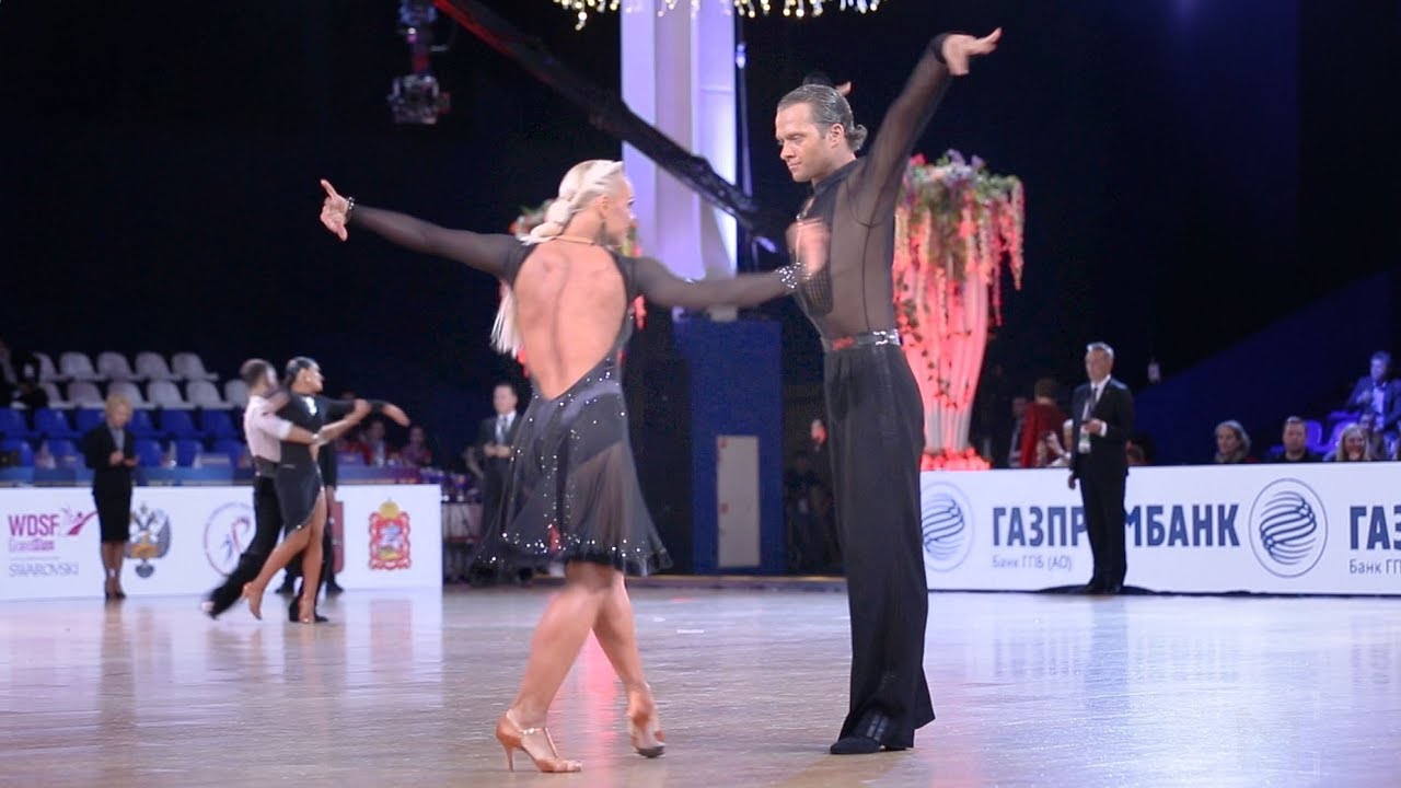 Dmitry Pugachev - Anastasia Selivanova, RUS | ROC 2017 - WDSF PD Open LAT - F S - YouTube