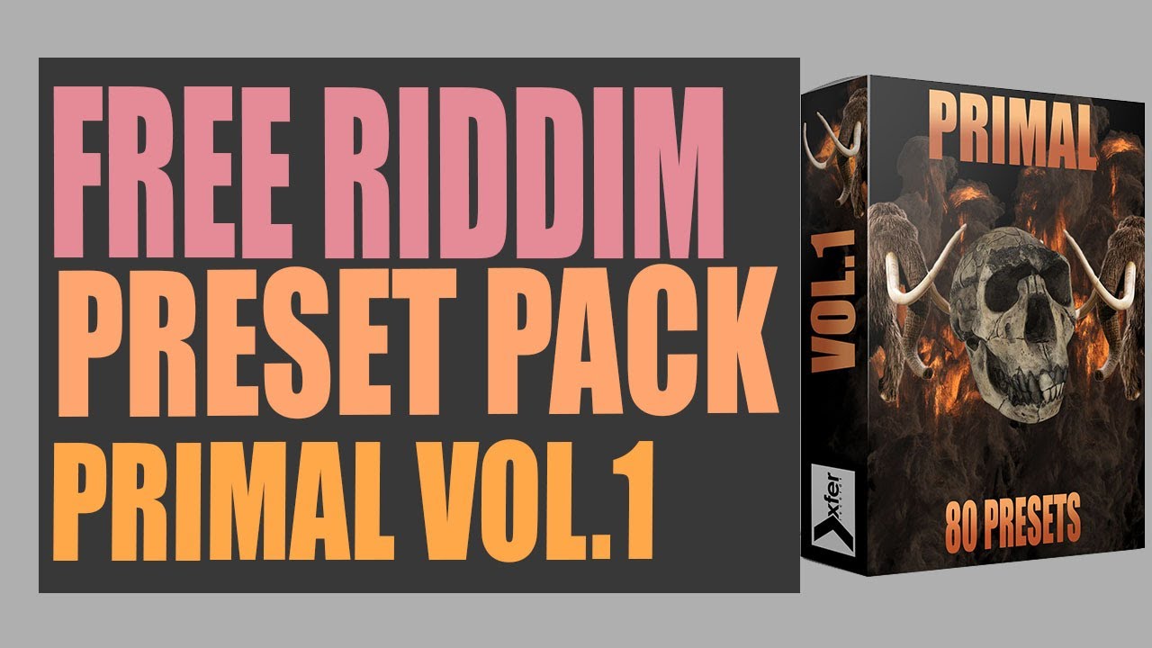RIDDIM PACK PRIMAL VOL.1 (FREE DOWNLOAD) - YouTube