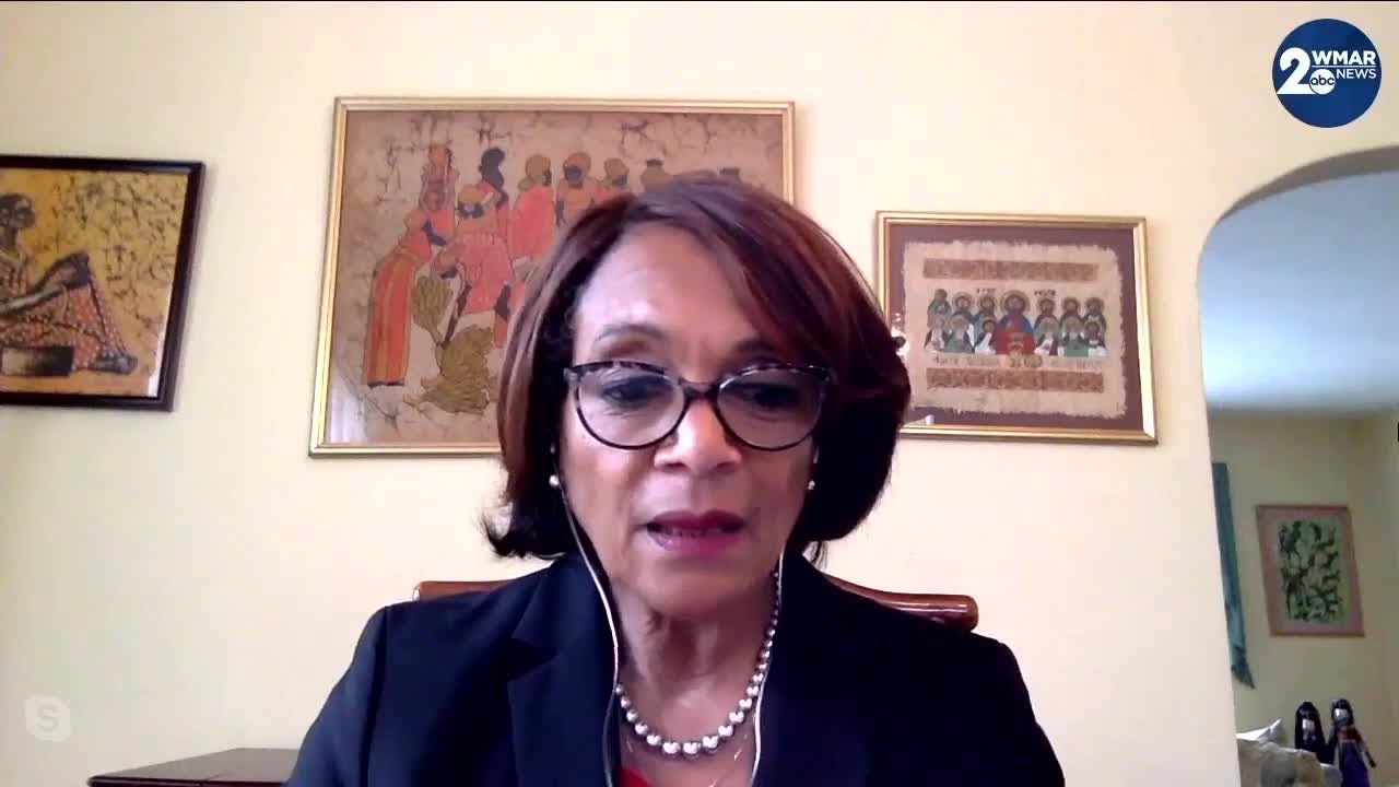 Baltimore Mayoral candidate Sheila Dixon on city property taxes - YouTube
