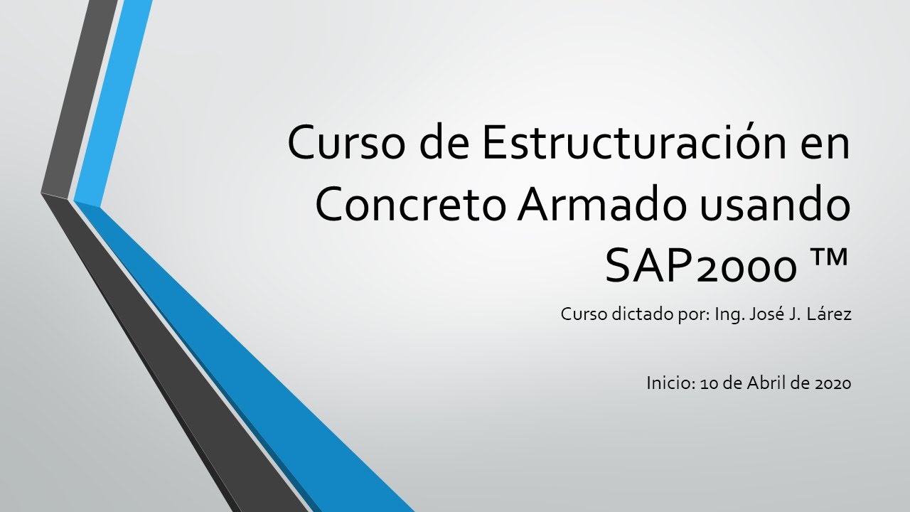 Sesión 4 SAP2000 Definición de Mass Source y Diafragmas SAP2000 - YouTube