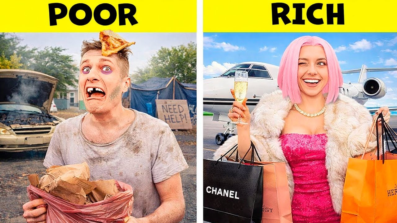 WHO HAS THE BETTER LIFE? RICH vs POOR - YouTube