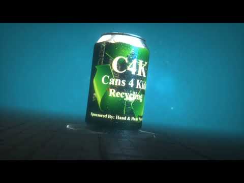 C4K HHF Cans 4 Kids recycling program - YouTube