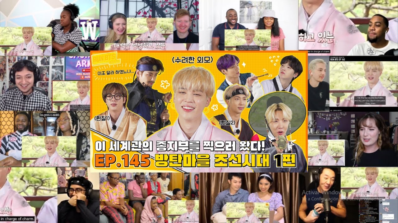 RUN BTS! 2021 EP. 145 | Reaction Mashup - YouTube