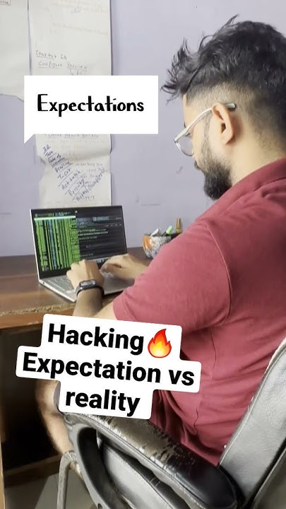 Hacking : Expectations vs Reality #hacking #shorts - YouTube