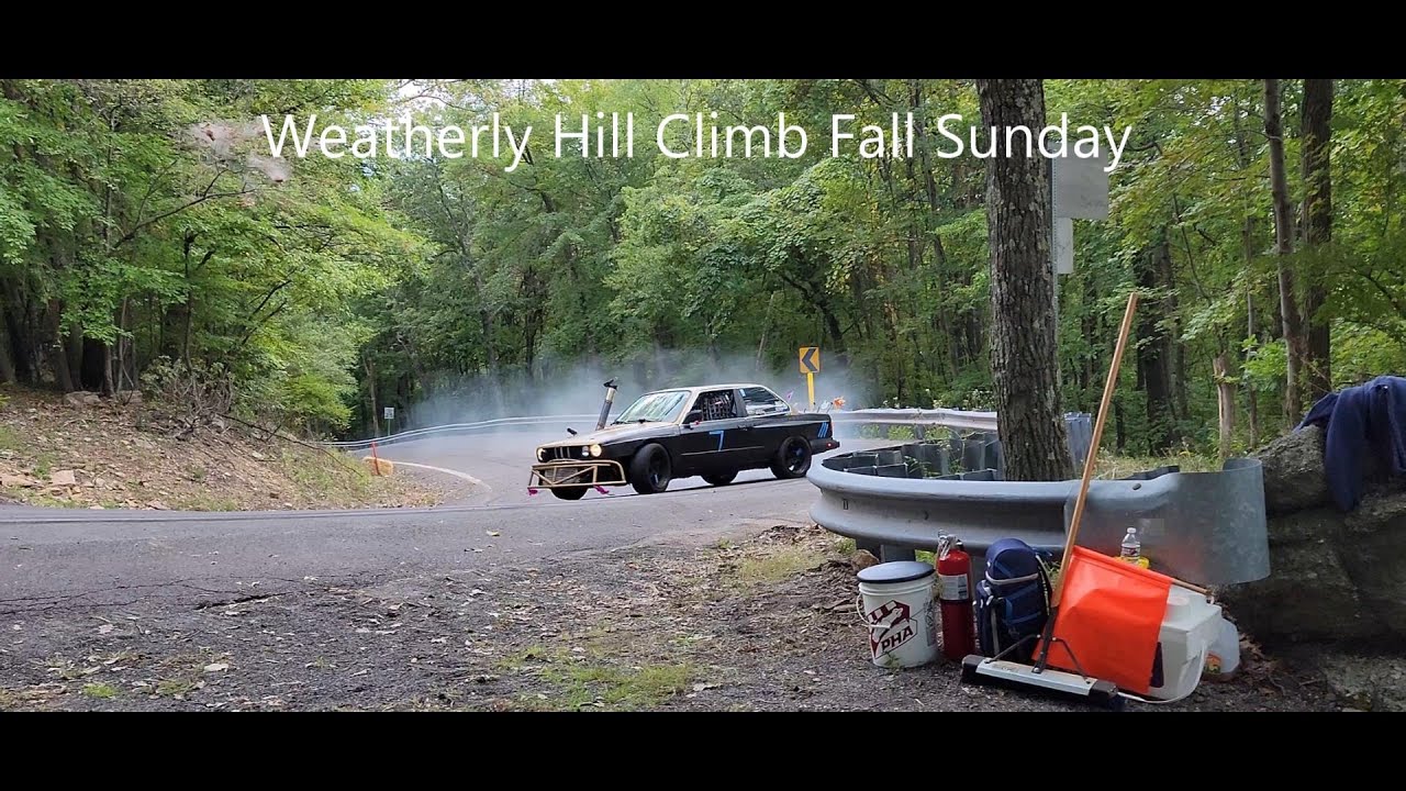 Weatherly Hill Climb Fall Sunday 2022 - YouTube